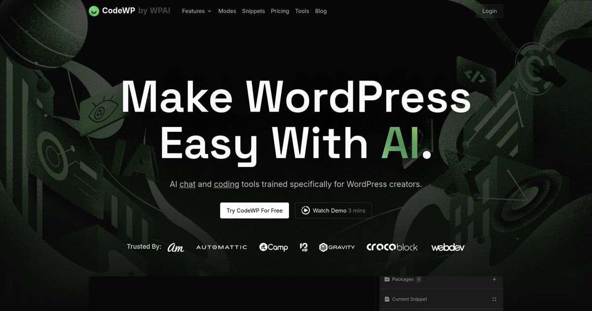 CodeWP - Is This The Best AI Coding Tool in 2024? 🏆 CodeWP - Is This The Best AI Coding Tool in 2024? 🏆